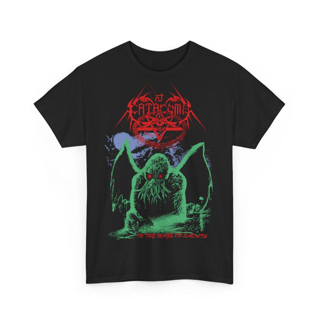CATACOMB Death Metal Vintage Design Tshirt - Etsy