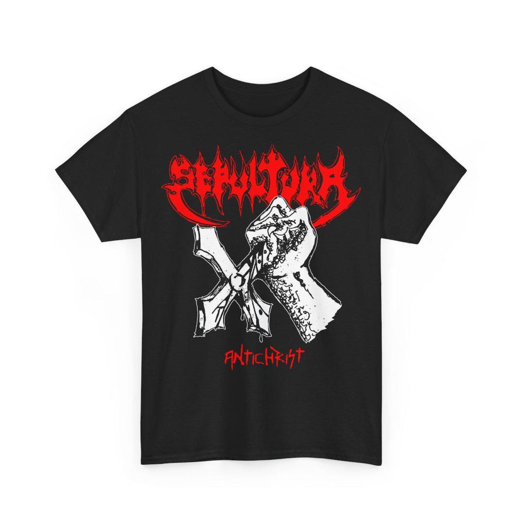 SEPULTURA ANTICHRIST Band Vintage Design Tshirt - Etsy