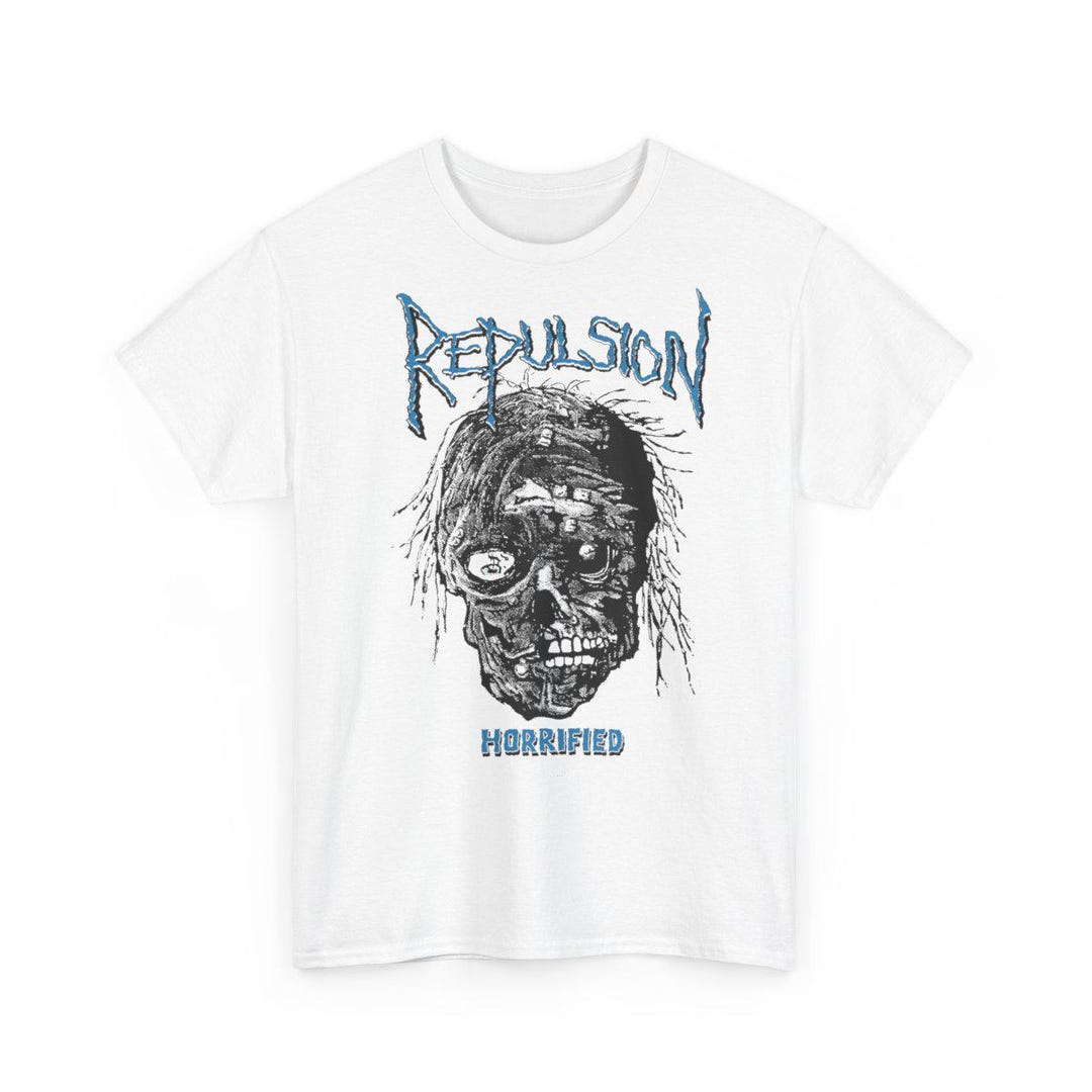 REPULSION HORRIFIED Death Metal Grind Vintage Design Tshirt - Etsy
