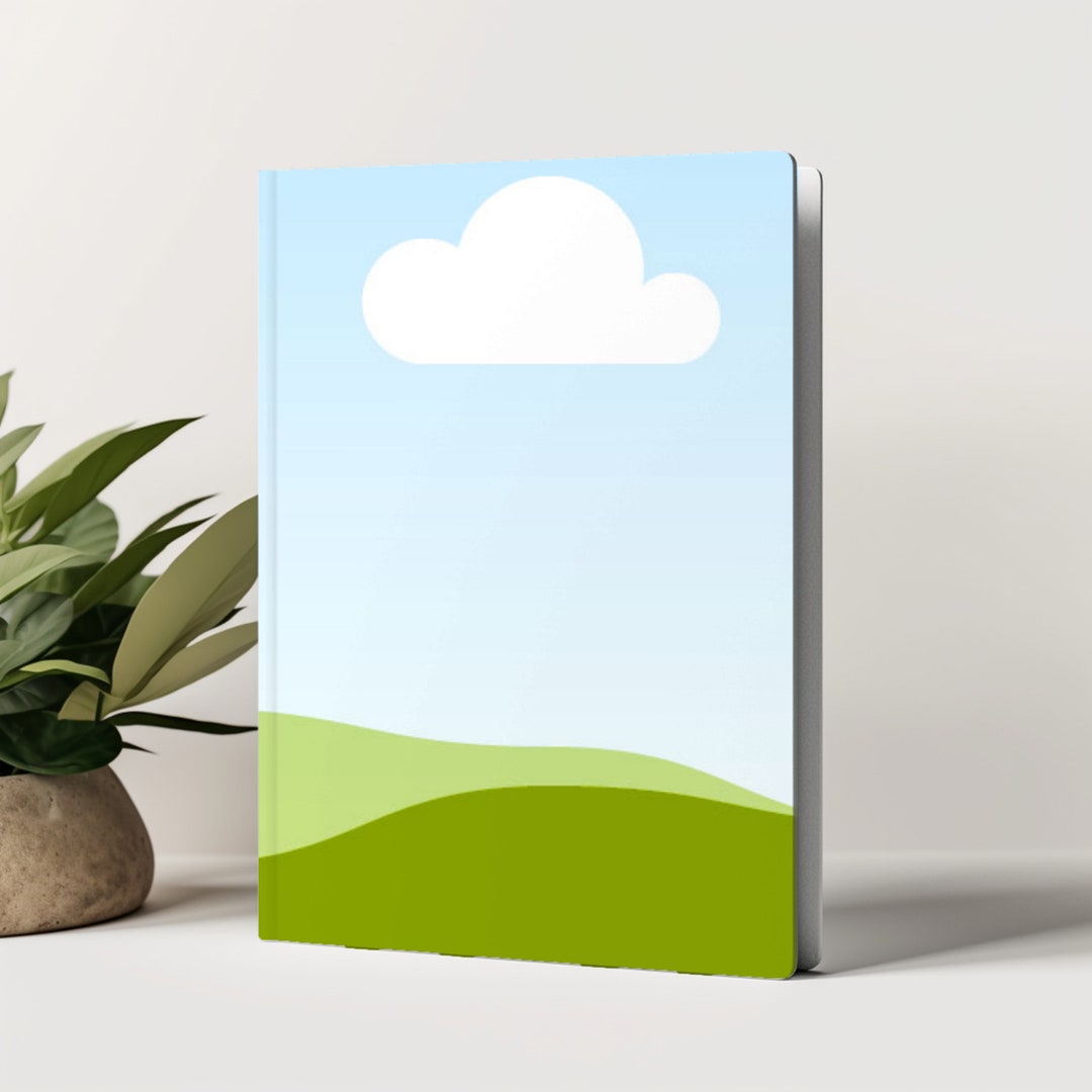 Editable Hardcover Notebook Mockup Canva Compatible Transparent