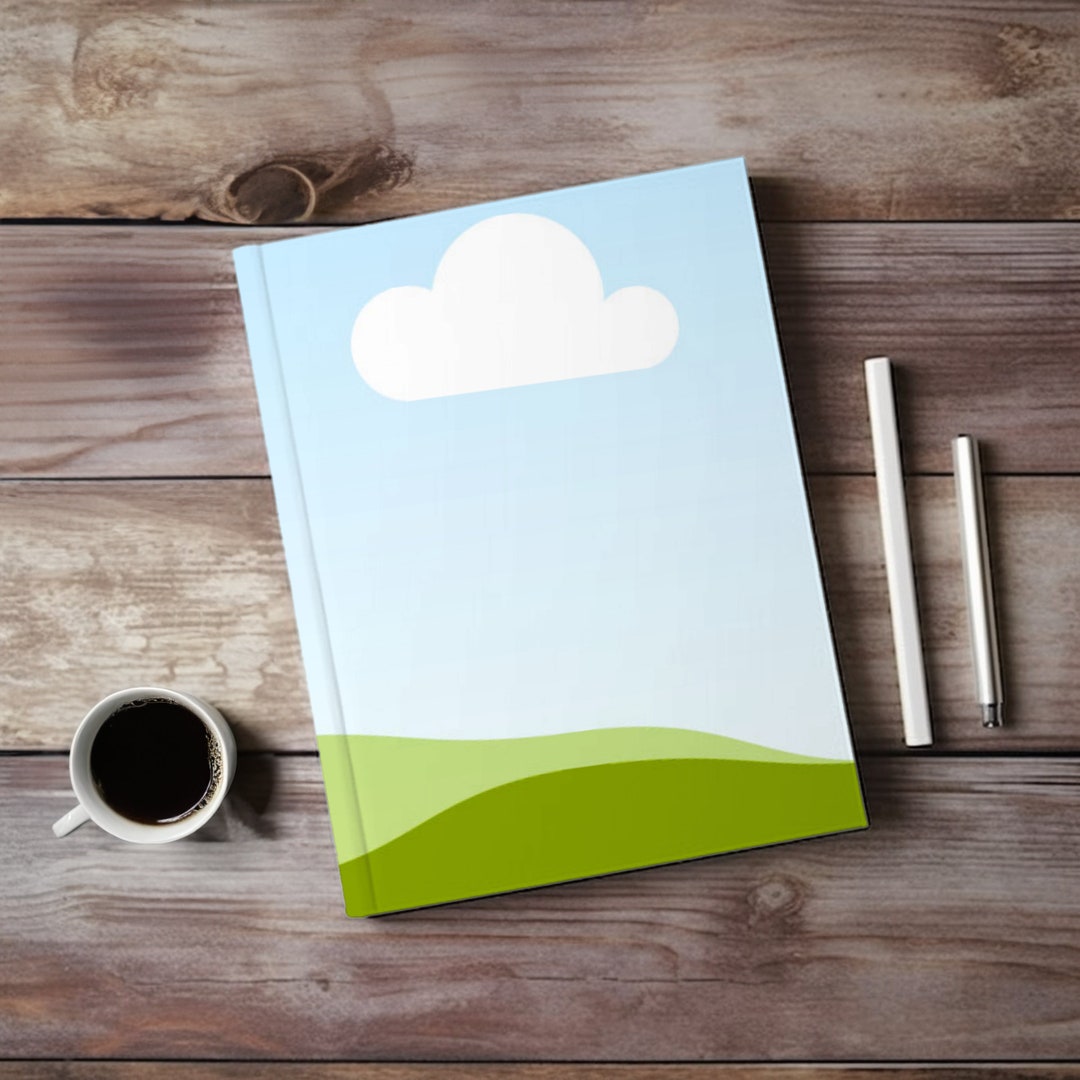 Hardcover Notebook Mockup, Blank Notebook Mockup, Planner Mockup ...