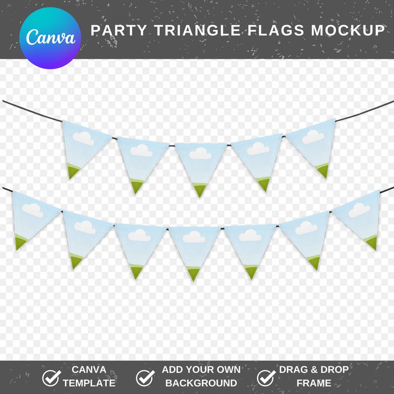 Triangle Banner - Etsy