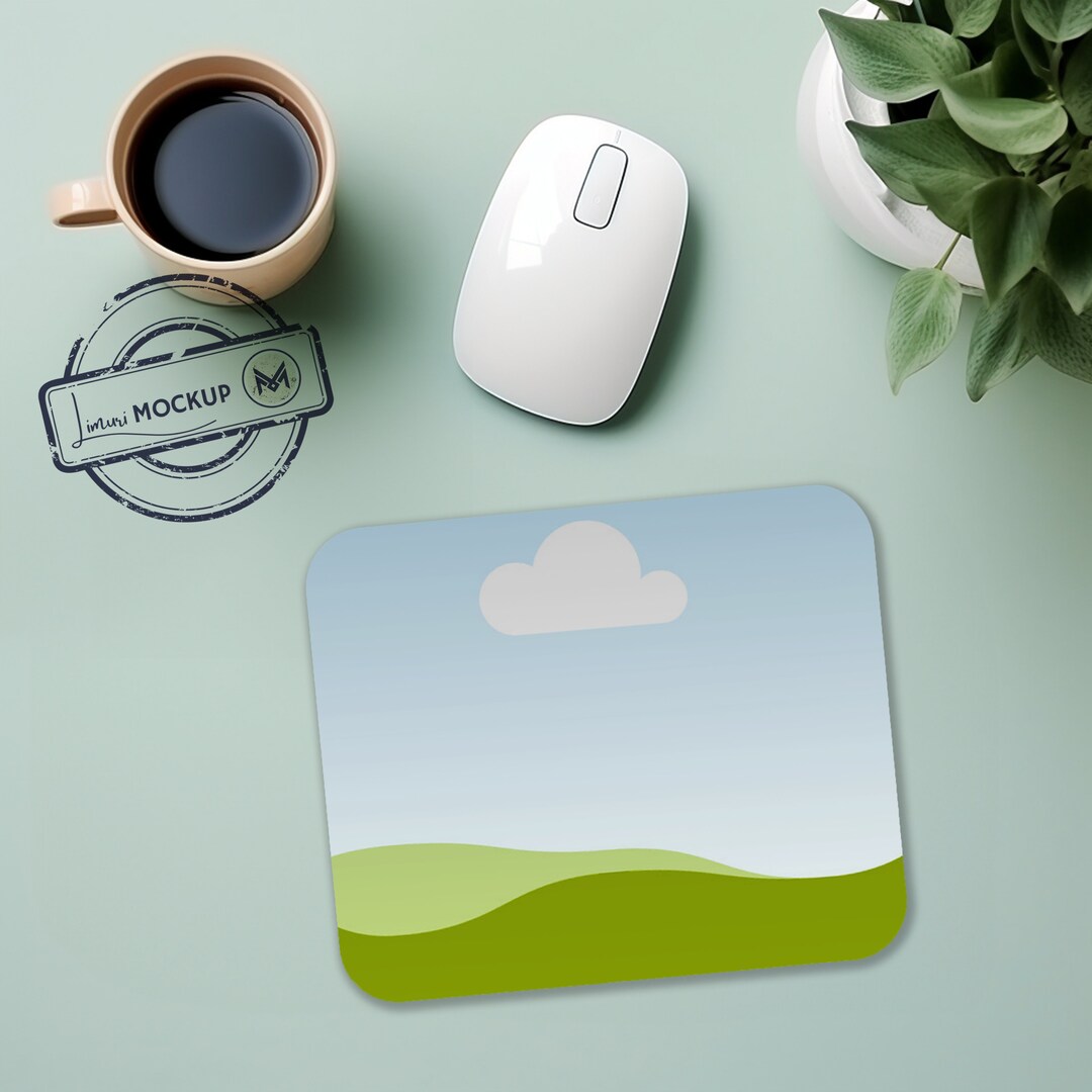 Professional Mouse Pad Mockup 9x8 Canva Compatible Mousepad Desk Pad Mockup Gaming Mouse Pad ...