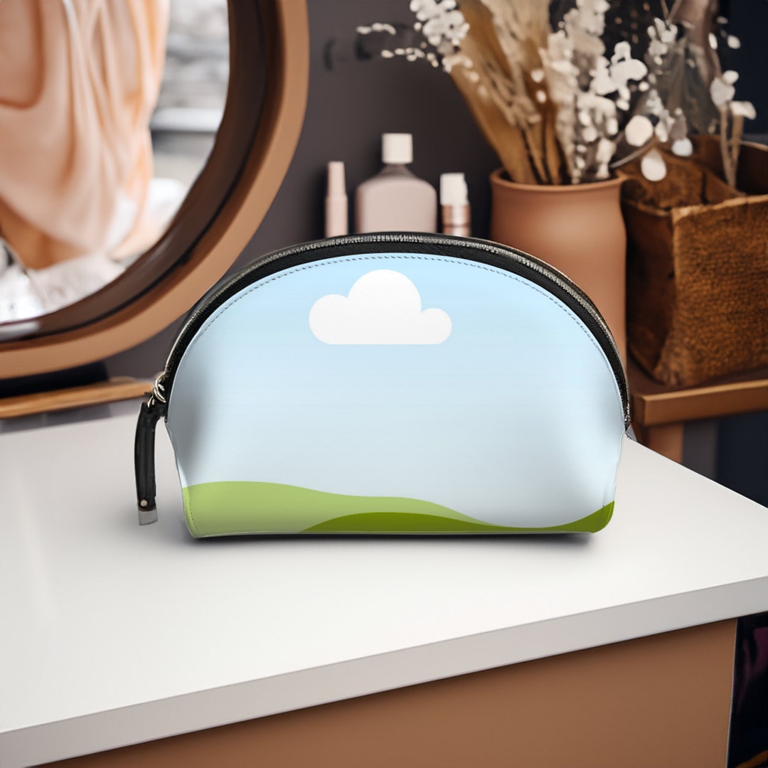 Glamorous Makeup Bag Mockup: Stylish Cosmetic Bag With Zipper Overlay ...