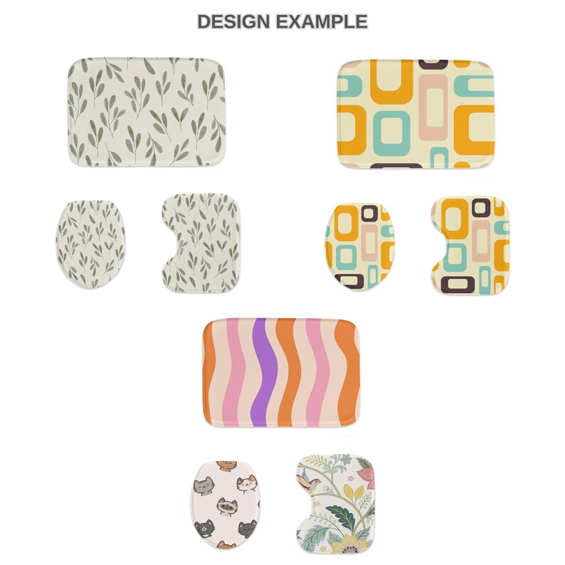Bathroom Rug Mockup – Editable Interior Floor Mat Template (digital ...