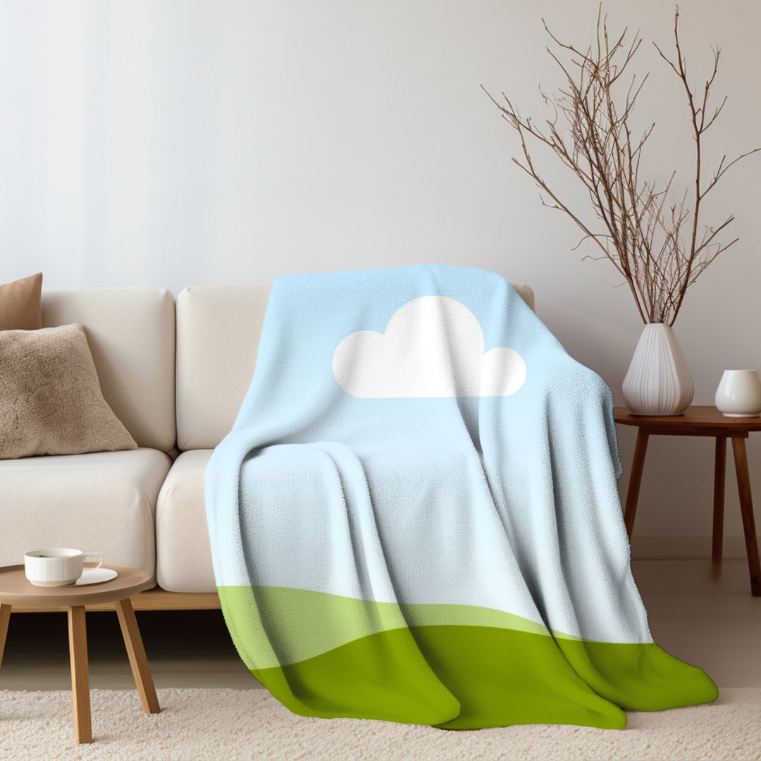 Cozy Blanket Mockup: Transparent Overlay Mockup for Perfect ...