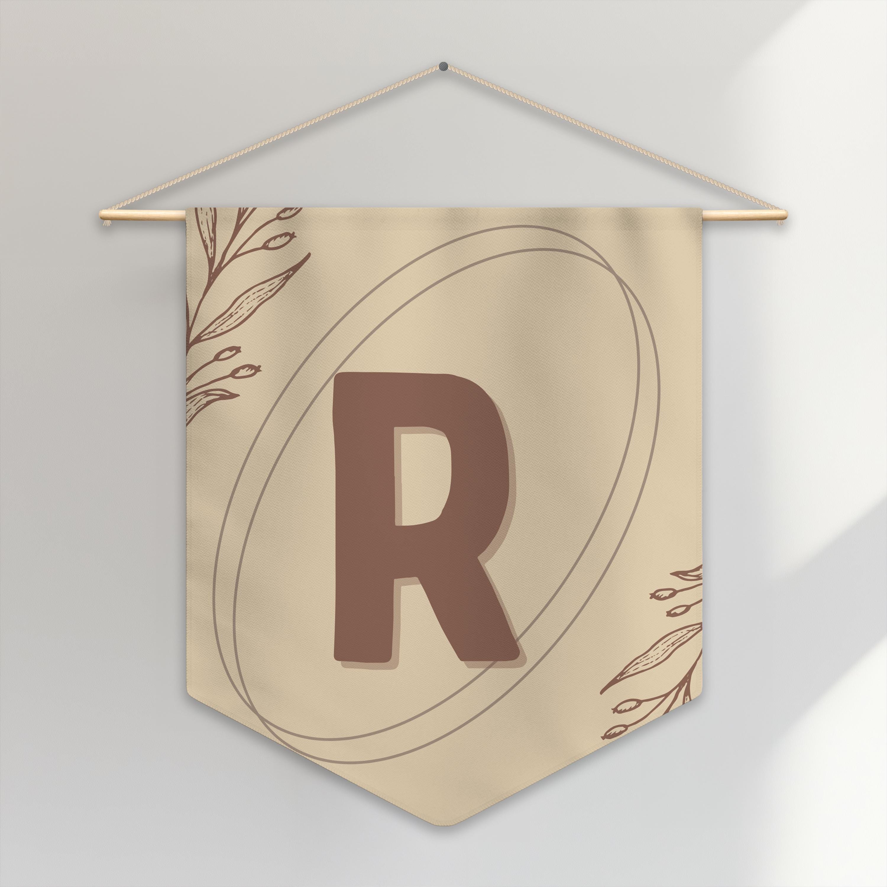 Pennant Mockup, White Banner Overlay, Hanging Flag PNG, Printify POD ...