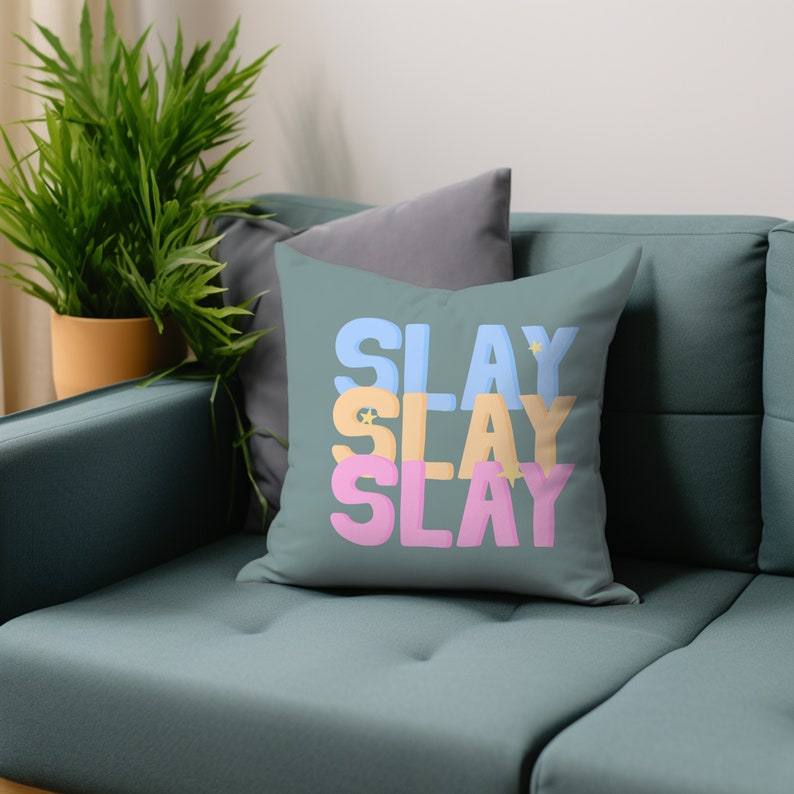 Customizable Pillow Mockup Template With Transparent Overlay - Perfect ...