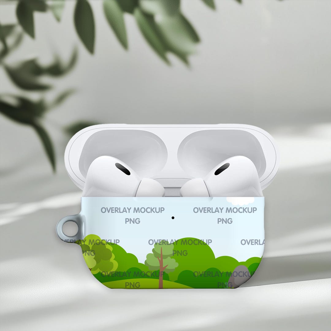 Air Pods Pro 2 Case Mockup - Overlay Mockup - PNG - Etsy