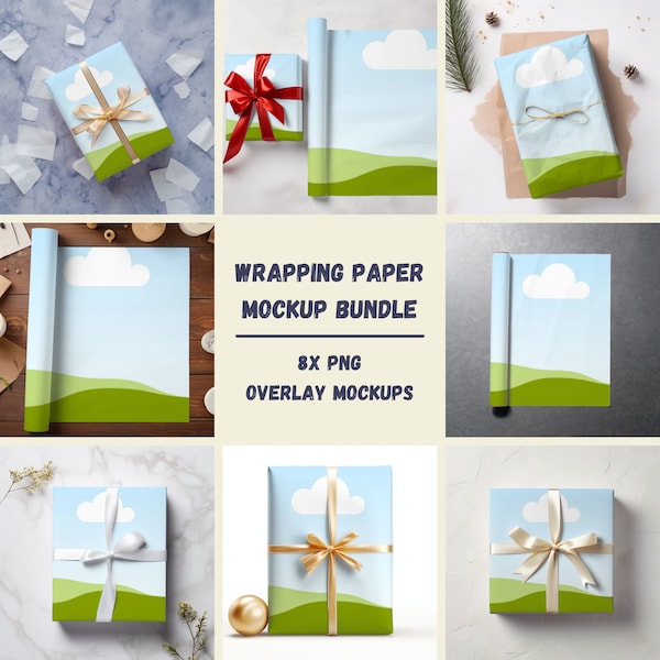 Wrapping Paper Christmas - Etsy