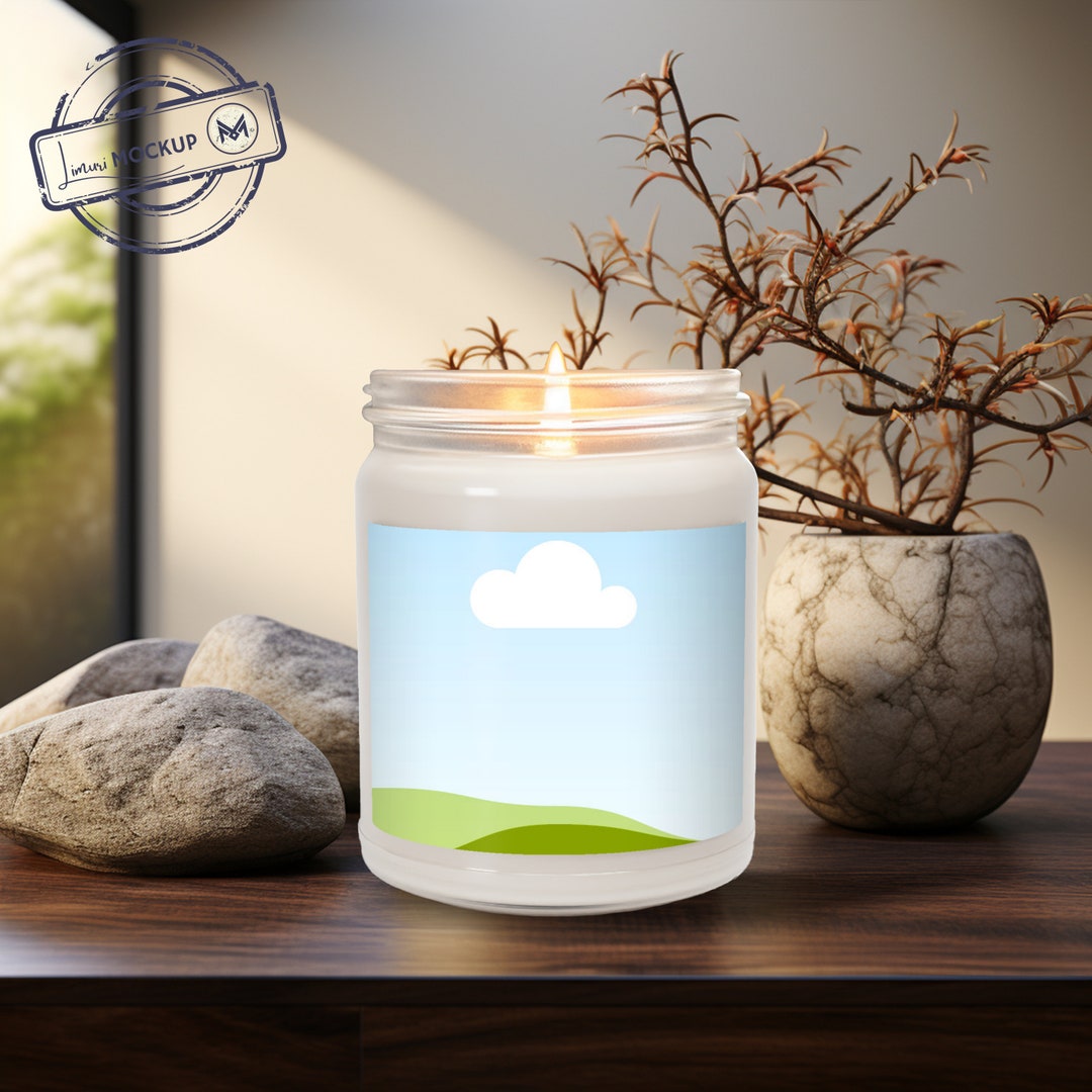 Blank Scented Candle Mock up Bundle, Soy Candle Mockup, Candle Mock-up ...