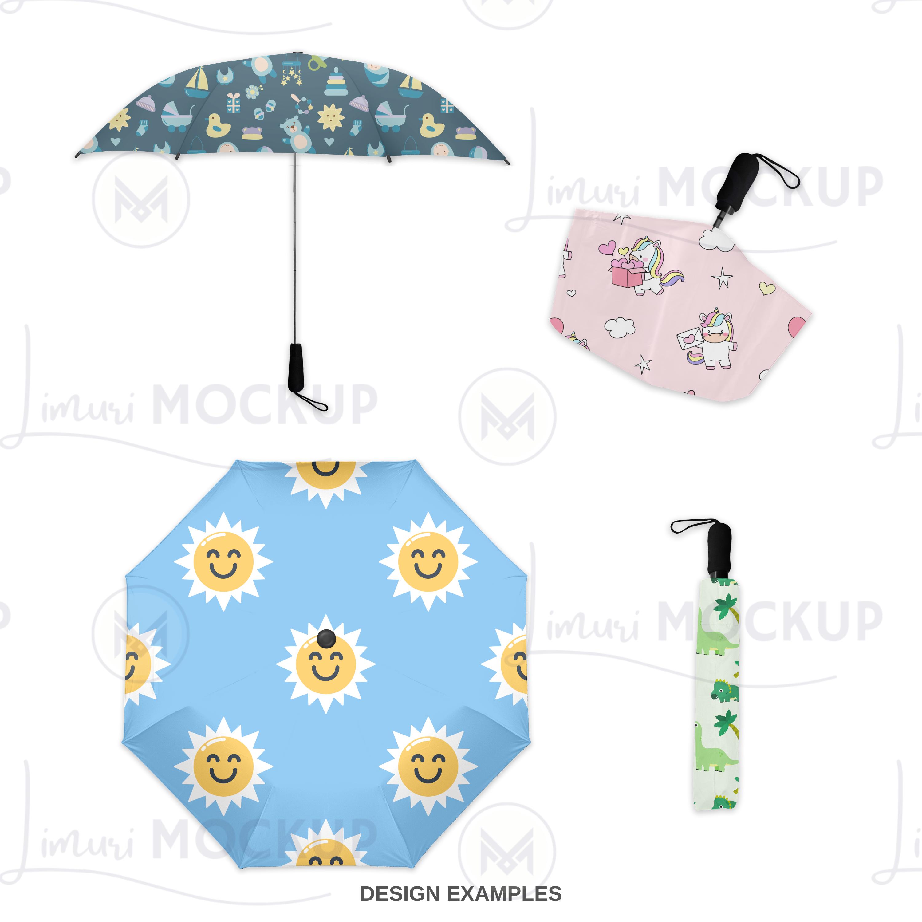 Dye Sublimation Umbrella Mockup | Canva Template (AOP) - Etsy