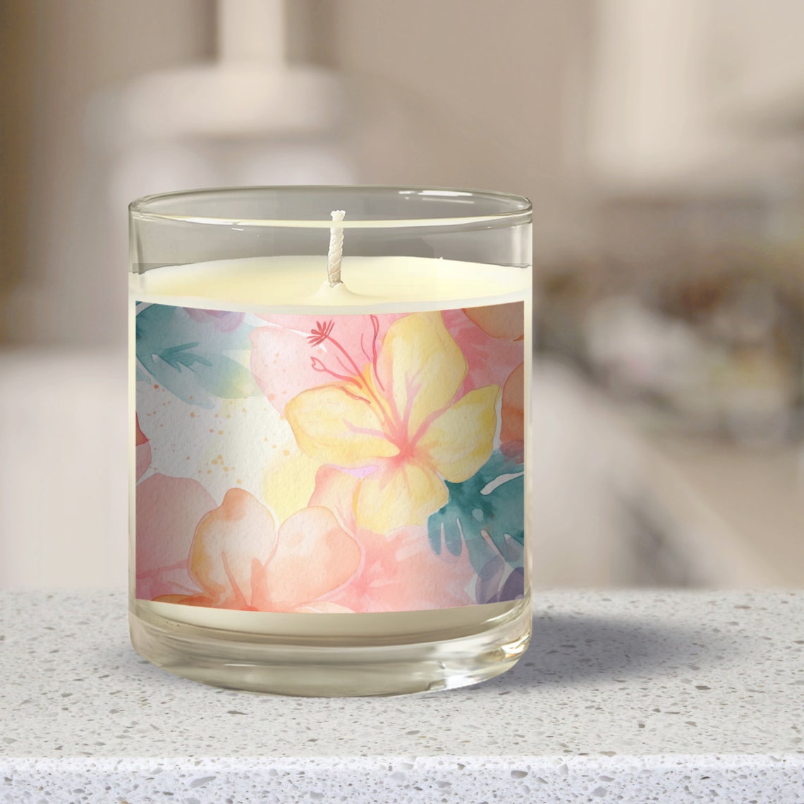 Glass Candle Mockup, Candle Mockup, Soy Candle Mockup, Candle Template ...