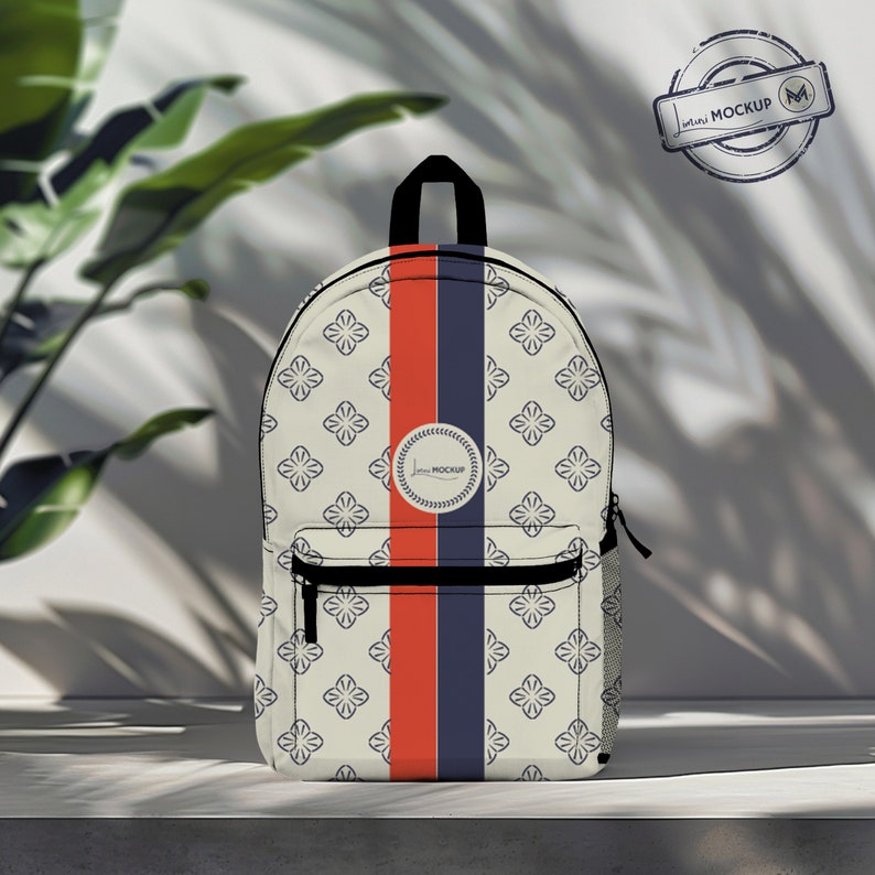 Customizable Backpack Mockup for Print on Demand | Canva Compatible ...