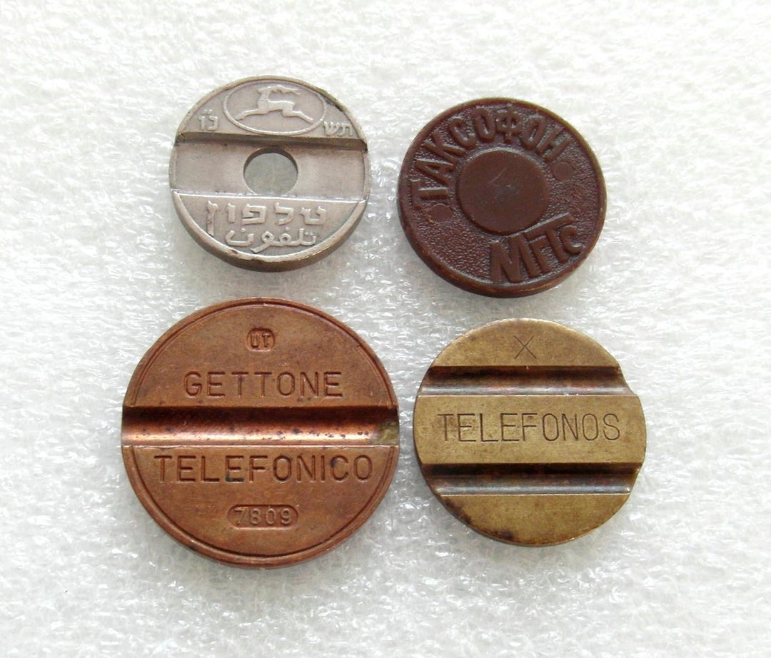 Diverse Telefon Token Jetons Chip Konvolut - Etsy