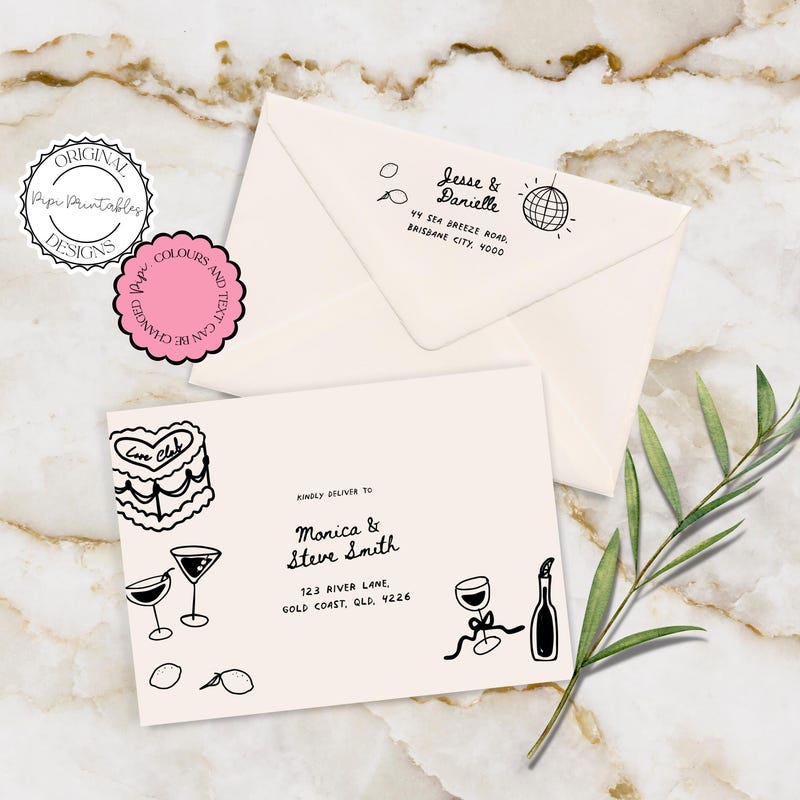 Envelope Liner Fun - Etsy