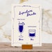 Hand Drawn Signature Drinks Sign Template Scribble Illustrations ...