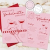 Illustrated Bachelorette Party Welcome Sign Template Hand Drawn ...