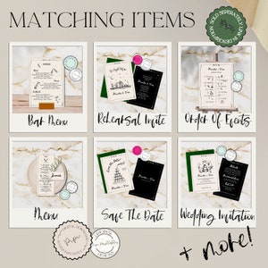 Wedding Table Numbers Fun Hand Drawn Scribble Illustrations Printable ...
