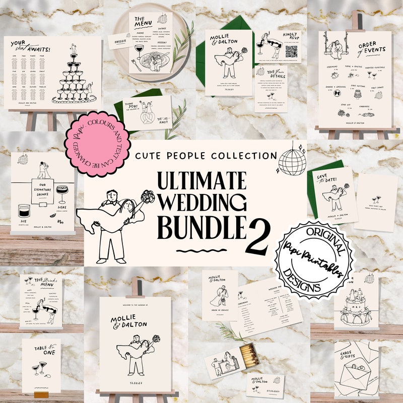 Wedding Signs Fun Bundle - Etsy