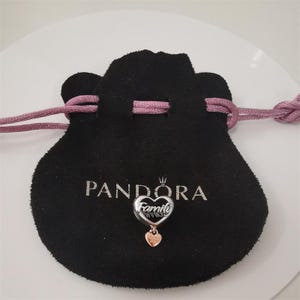 Pandora Love You Family Heart Pink Charm - Etsy