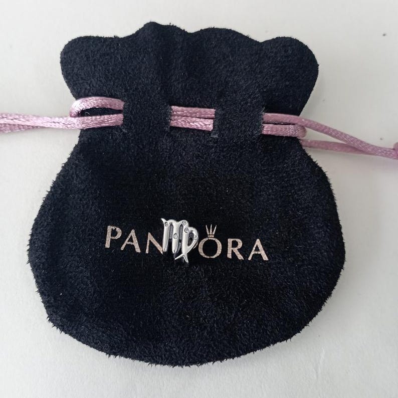 Pandora Sparkling Virgo Zodiac Star Sign Charm Sliver 925 Ale - Etsy