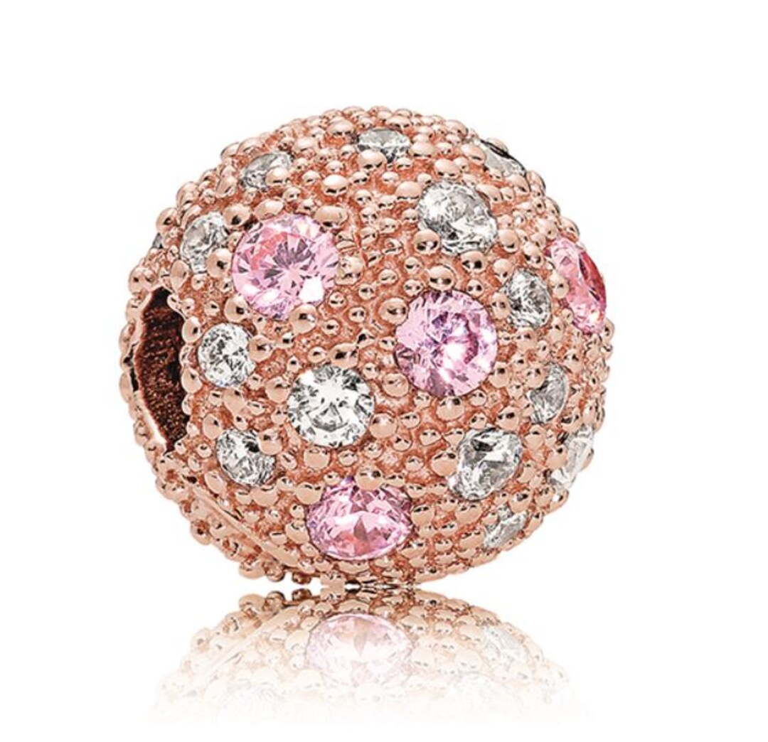 Pandora Ale R Rose Gold Rose Pink Cosmic Stars Clip - Etsy