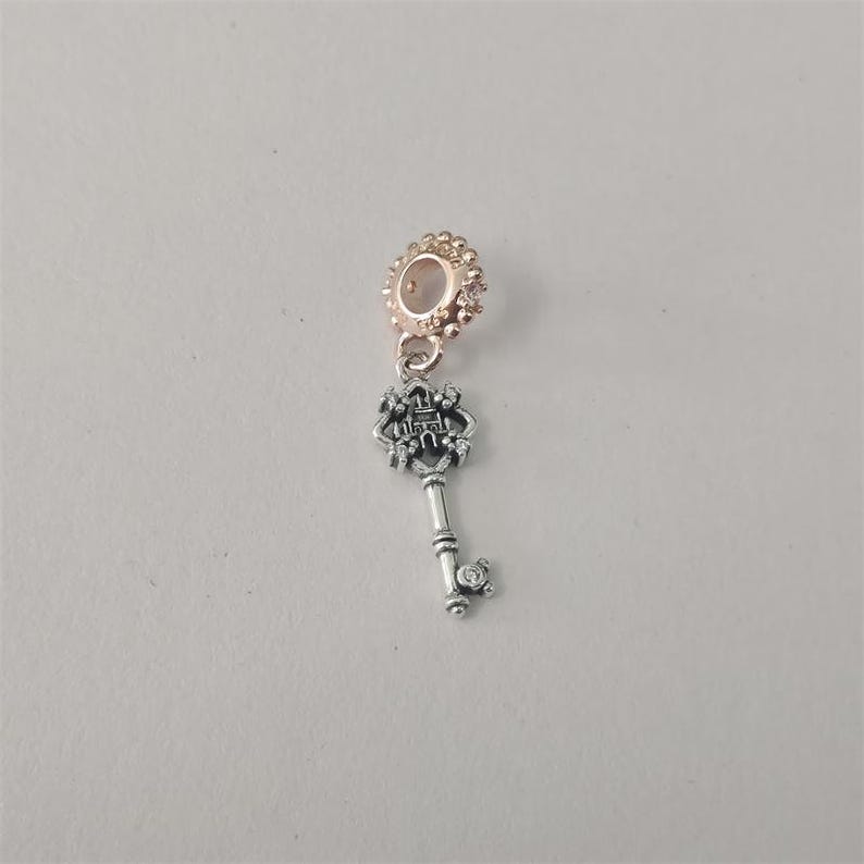 Charm Pendant PANDORA Key Castle Paris Exclusive - Etsy