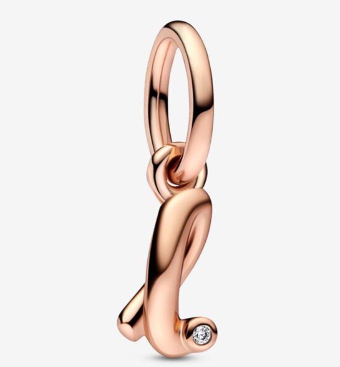 Pandora Moments Letter L Script Alphabet Kirjainkoru Hela - Etsy