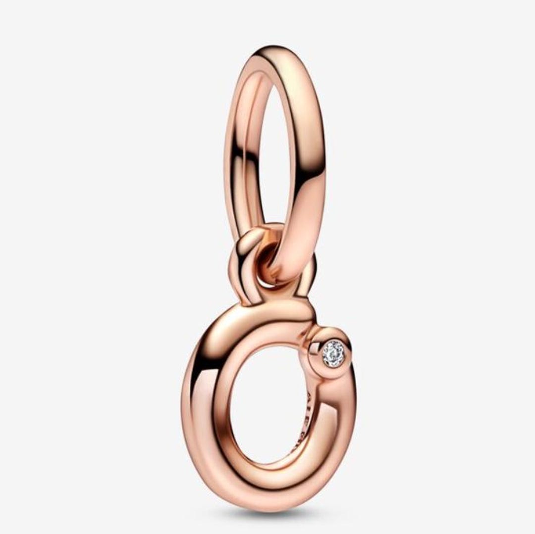 Pandora Moments Letter O Script Alphabet Kirjainkoru Hela - Etsy