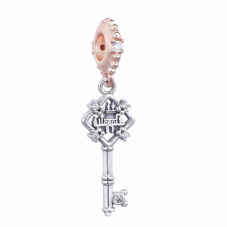 Charm Pendant PANDORA Key Castle Paris Exclusive - Etsy