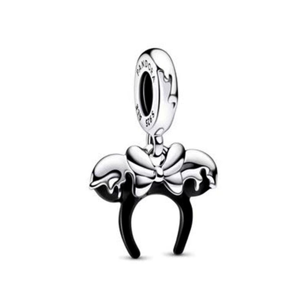 Pandora 100th Anniversary Minnie Hair Hoop Sparkle Pendant Charm - Etsy