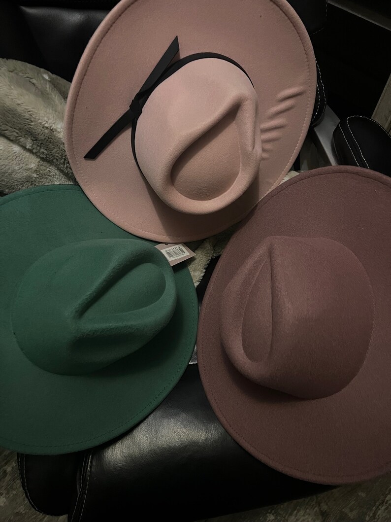 Customizable Wide Brim Hat - Etsy