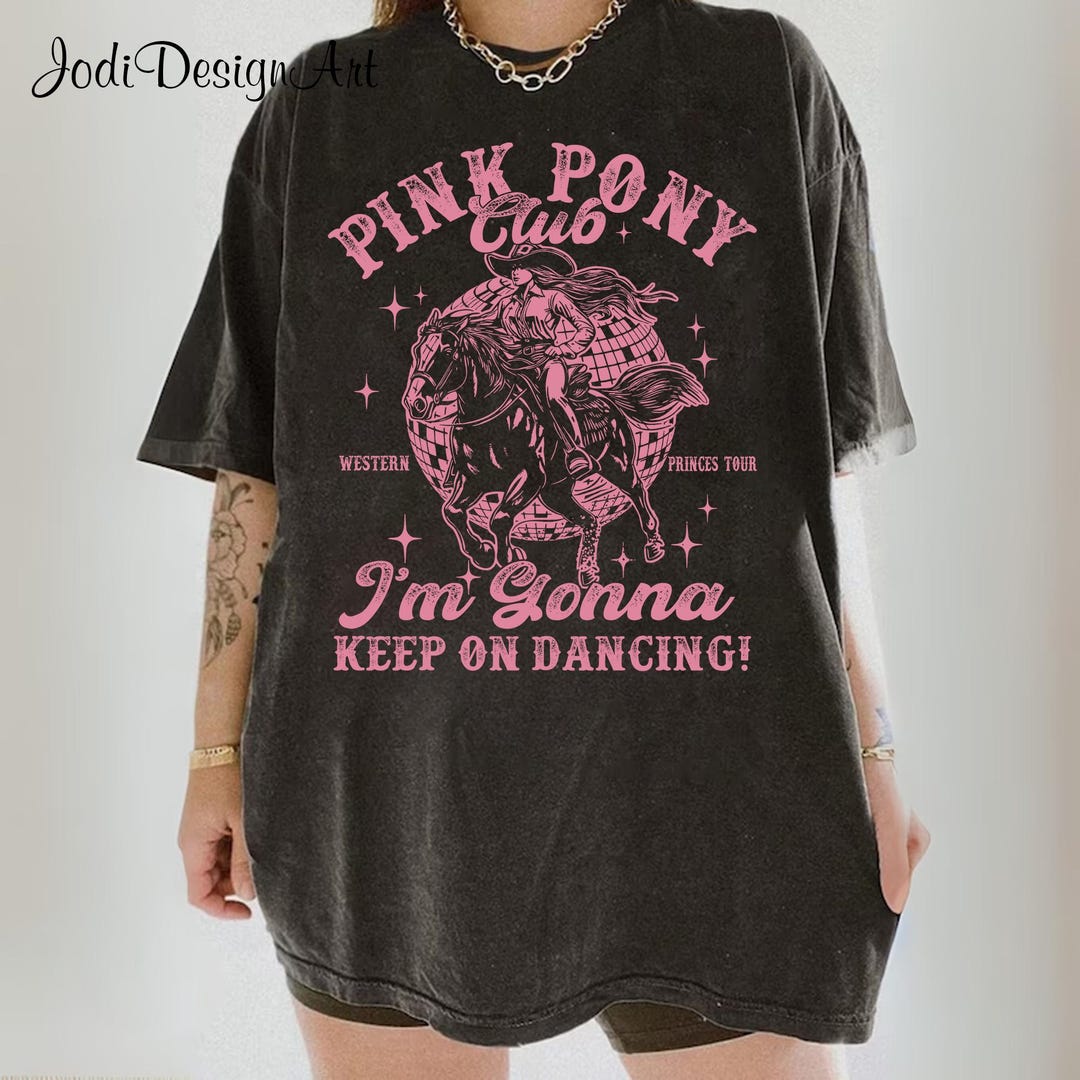 Pink Pony Club Shirt, Midwest Princess Tour, Sapphic Lesbian Pride ...
