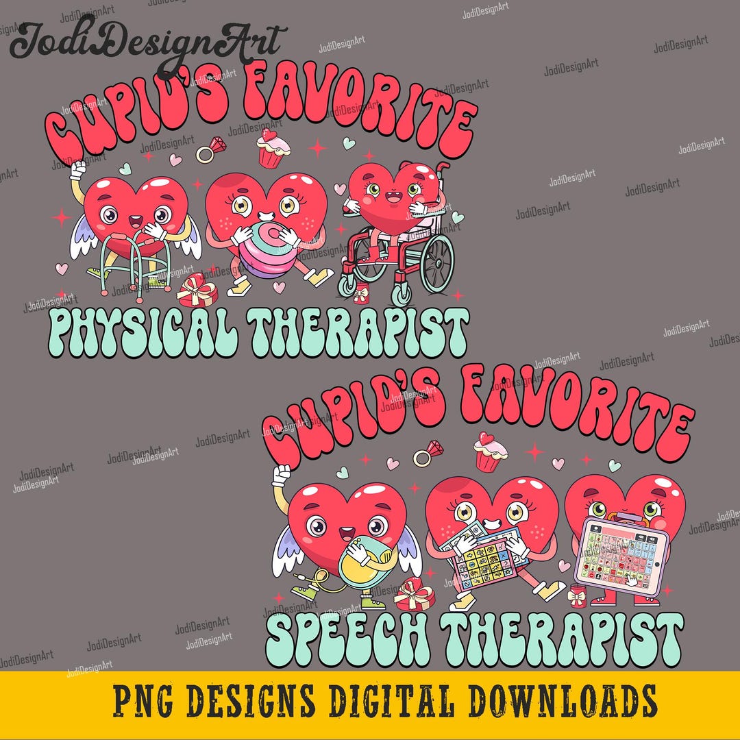 Cupid's Favorite Therapist PNG, OT Therapist Png, Valentines Day Png ...