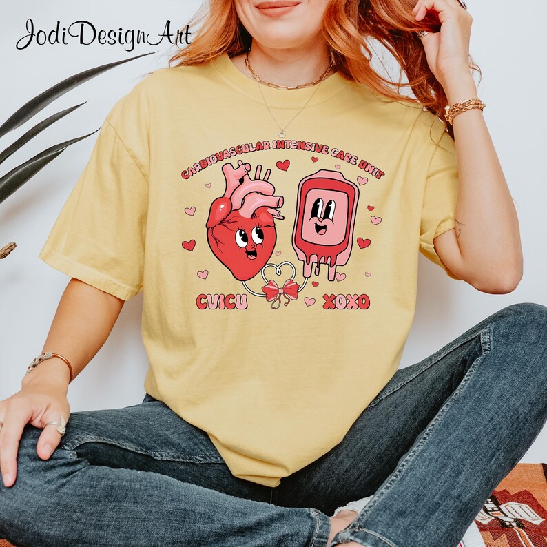 Cardiovascular Intensive Care Unit Valentine Shirt, CVICU Valentine ...