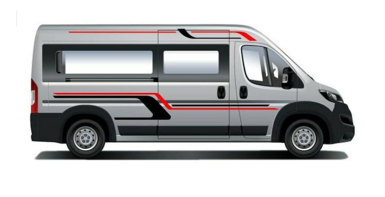 No.839 Universal Fitting Motorhome Caravan Graphics Decals Stickers ...