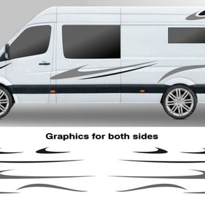 No.784 Universal Fitting Motorhome Caravan Graphics Decals Stickers ...