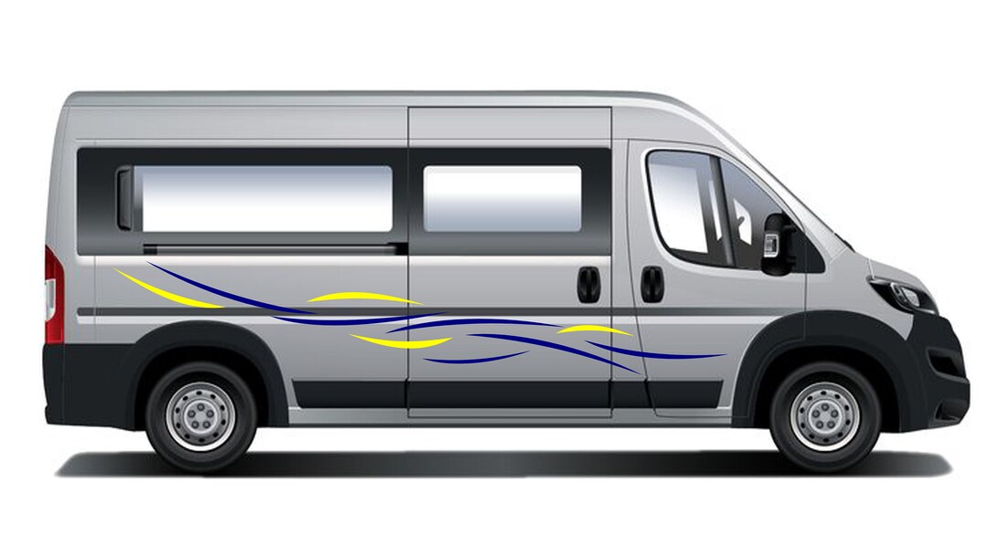 No.915 Universal Fitting Motorhome Caravan Graphics Decals Stickers ...