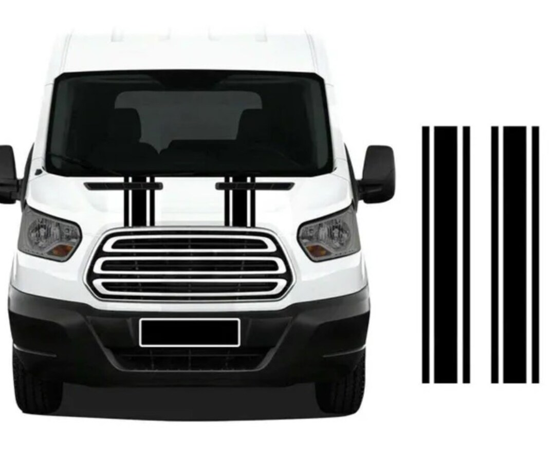 Universal Van Stripes, Bonnet Stickers Stripes, Stickers, Vinyl ...