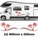 No.1043 Universal Fitting Motorhome Caravan Graphics Decals Stickers ...