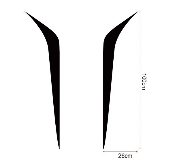 Universal Car Bonnet Stripes, Stickers, Vinyl Graphics, Decals, Can Be ...