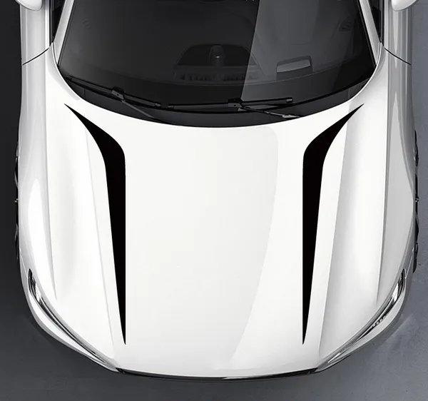 Universal Car Bonnet Stripes, Stickers, Vinyl Graphics, Decals, Can Be ...