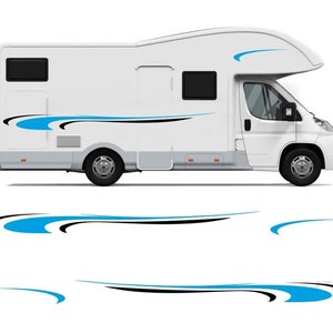 No.831 Universal Fitting Motorhome Caravan Graphics Decals Stickers ...