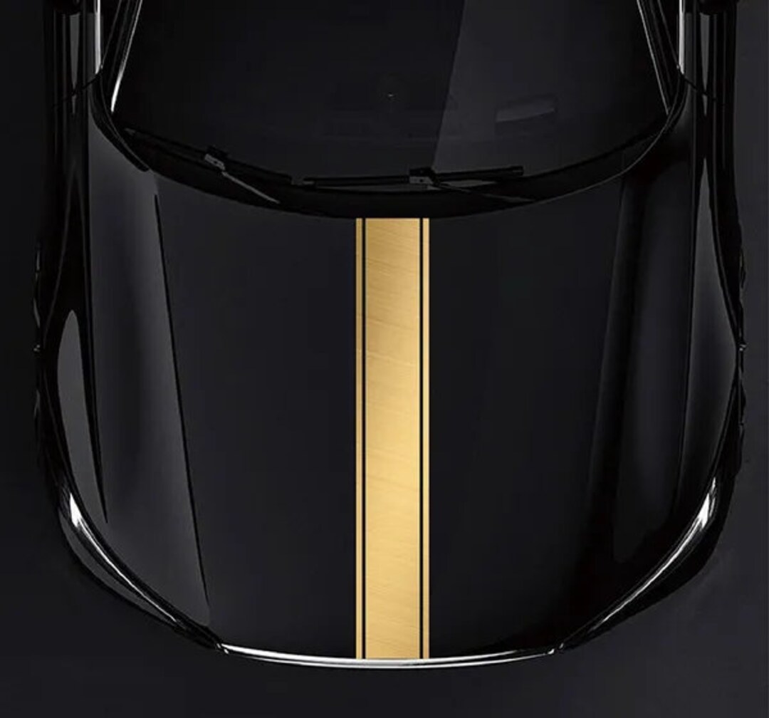 Universal Car Bonnet Stripes, Stickers, Vinyl Graphics, Decals, Can Be ...