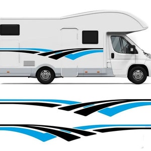 No.917 Universal Fitting Motorhome Caravan Graphics Decals Stickers ...