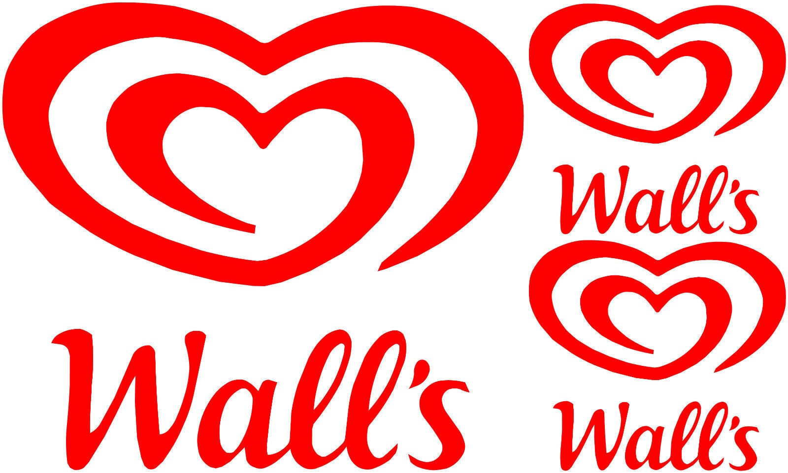 Walls Cream Design, Ice Cream Van Stickers Decals Vinyl Graphic Ice ...