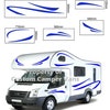 No.902 Universal Fitting Motorhome Caravan Graphics Decals Stickers ...