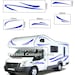 No.902 Universal Fitting Motorhome Caravan Graphics Decals Stickers ...