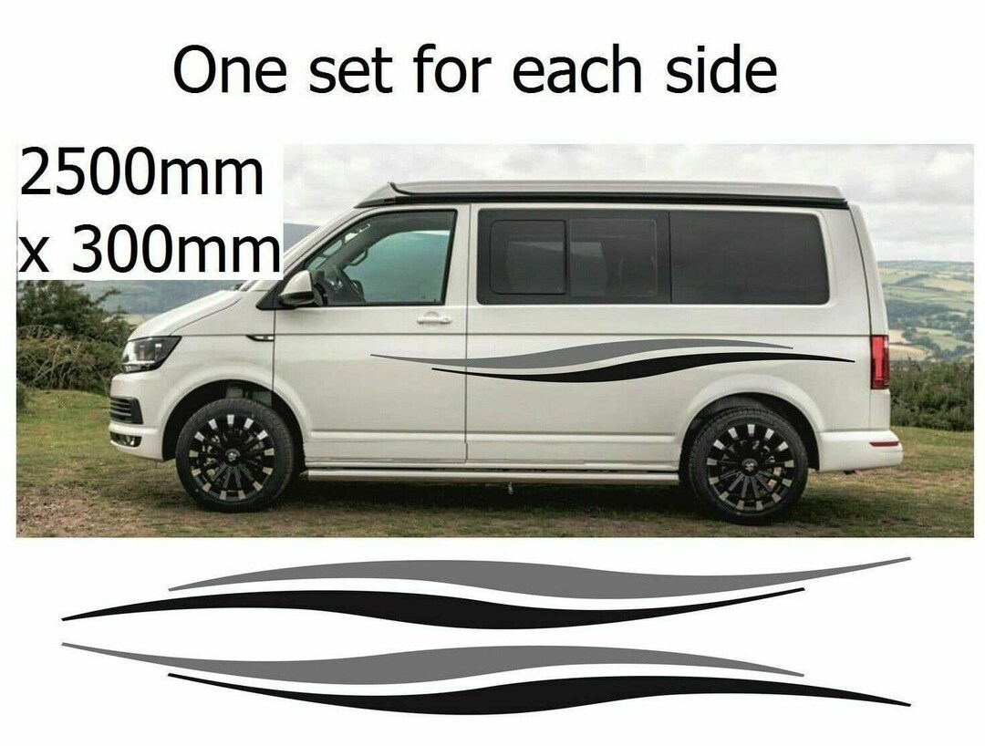 No.744 Universal Fitting Motorhome Caravan Graphics Decals Stickers ...